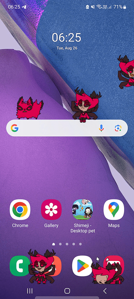 Alastor (Demon Form) Shimeji - Free Shimeji Download