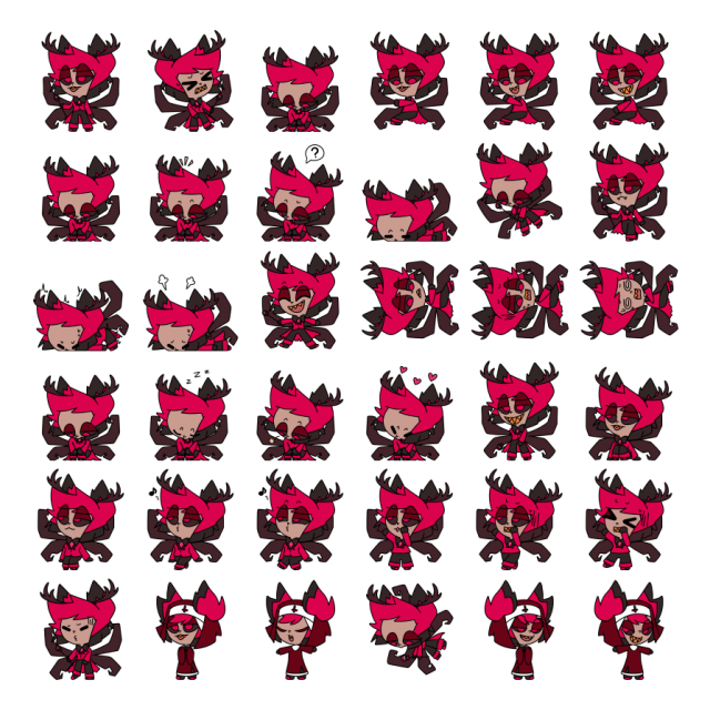 Alastor (Demon Form) Shimeji - Free Shimeji Download