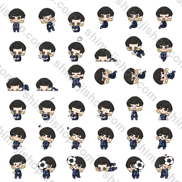 Bachira Meguru Shimeji Desktop Pet - Shimeji Shop