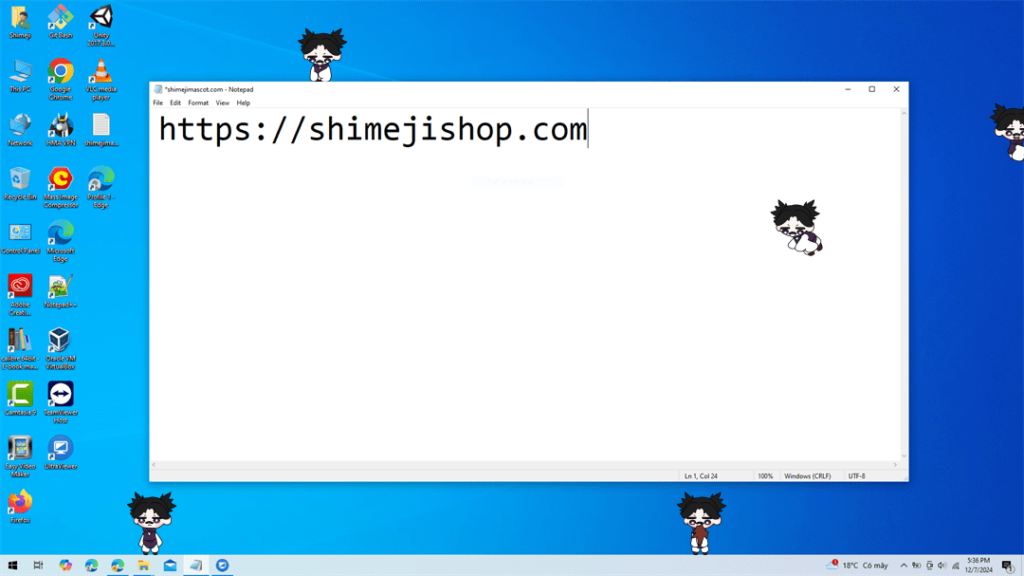 Choso Shimeji Desktop Pet - Shimeji Shop
