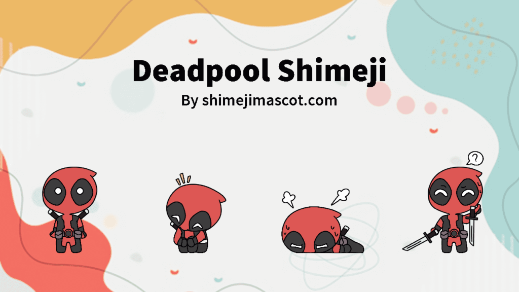 Deadpool Shimeji Desktop Pet - Shimeji Shop