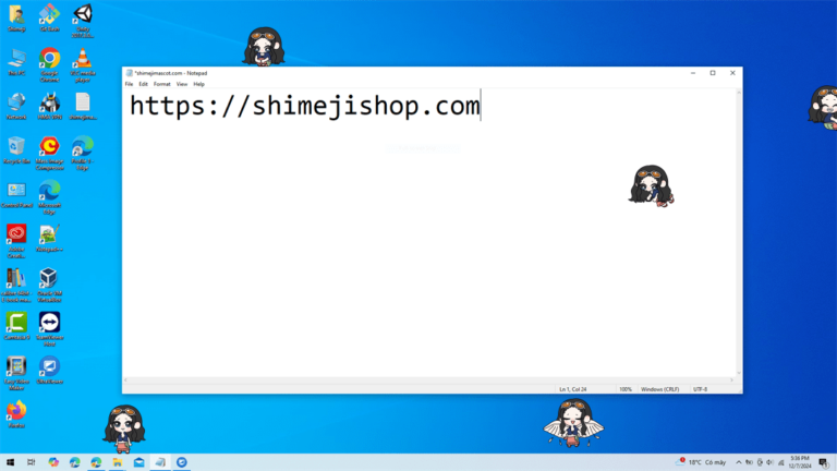 Nico Robin Shimeji Desktop Pet - Shimeji Shop