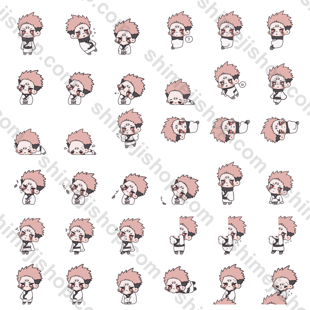 Sukuna Shimeji Desktop Pet - Shimeji Shop