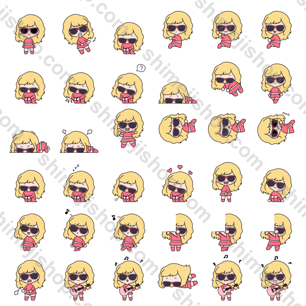 Taylor Swift Shimeji Desktop Pet - Shimeji Shop